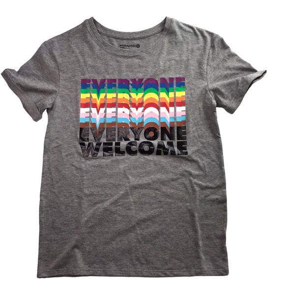 Target | Shirts & Tops | Target Pride Rainbow T Shirt Gray Size Youth ...